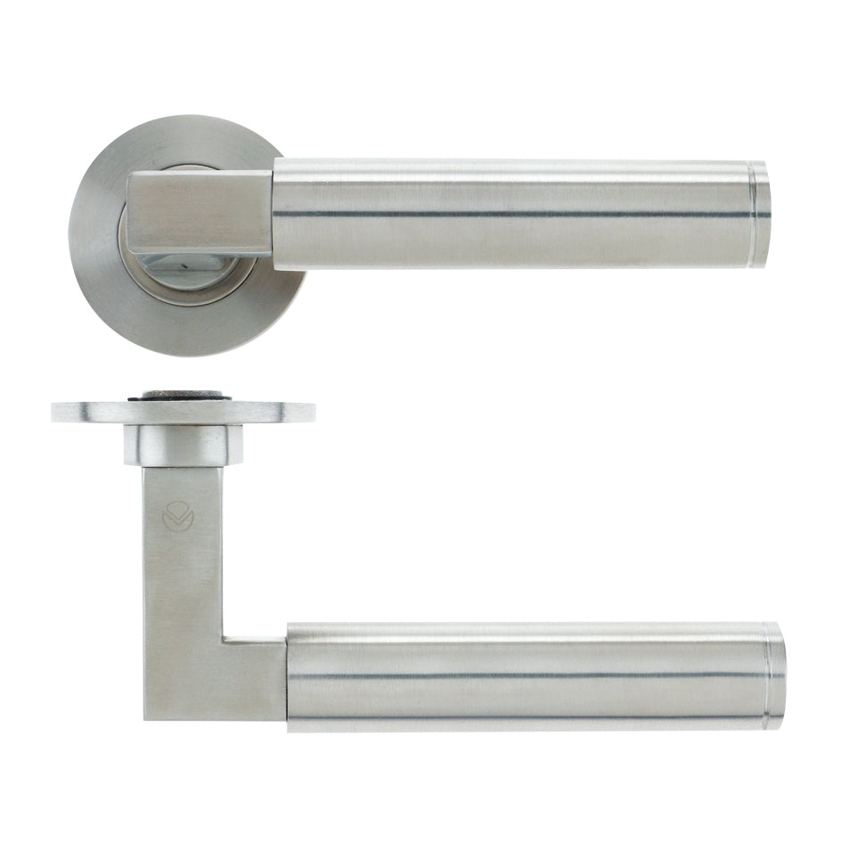 19mm Berlin Lever on Round Rose – Love Handles uk